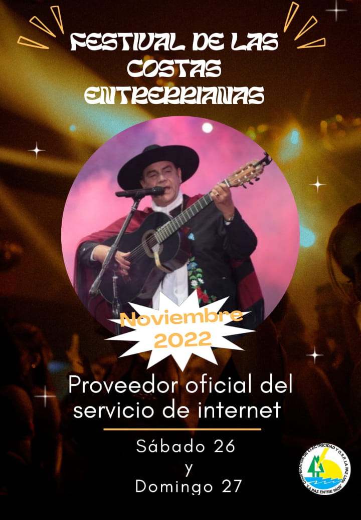 26 y 27 de noviembre "Festival De las Costas Entrerrianas” - CELP